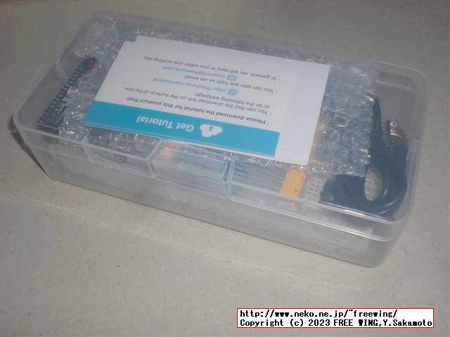 技適付きFreenoveの ESP32 S3 WROOMの Basic Starter Kitを買ってみたカメラSD Card付きの